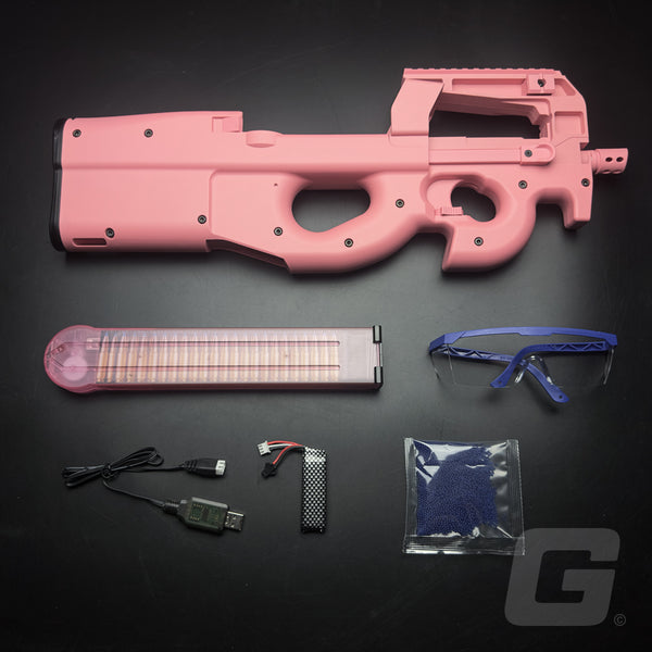 P90 Gel Blaster Rosa incl. 11.000 Orbeez | GelWeapons.es